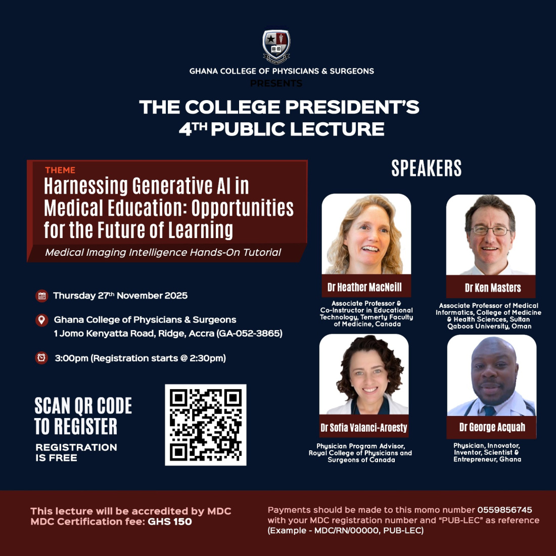 The College President's 4th Public Lecture event details | Continuous ...